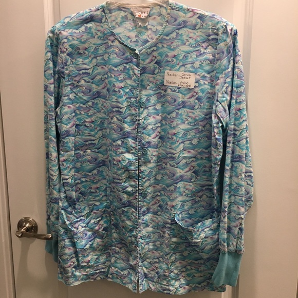 Peaches Uniforms | Jackets & Coats | Scrub Jacket | Poshmark